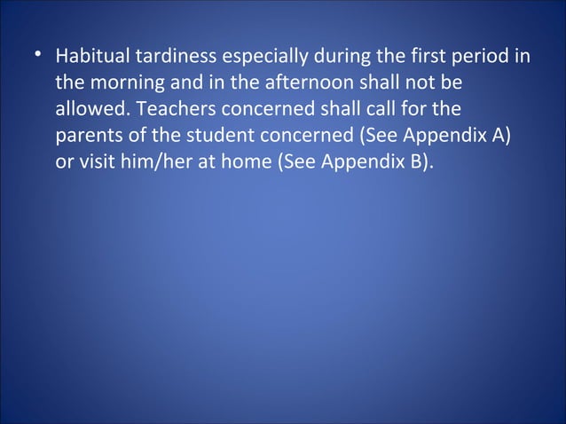 School discipline rules of procedure | PPT