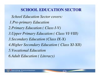School Education and Literacy in the 12th Plan (2012 - 2017) | PDF