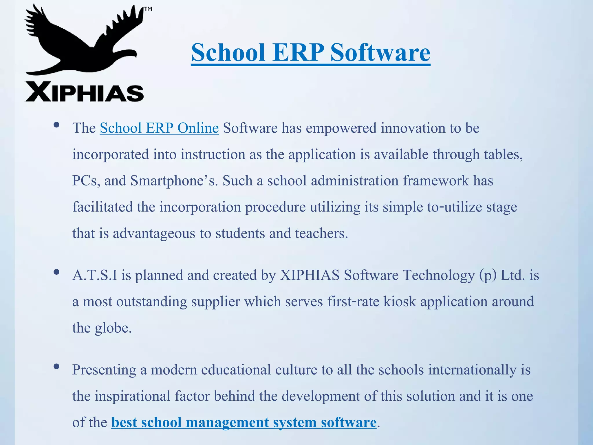 School erp software | PPTX