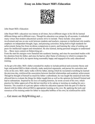 School Essay Good First Sentences For Ess | PDF