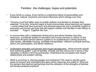 School, Family, Community Partnerships | PPT
