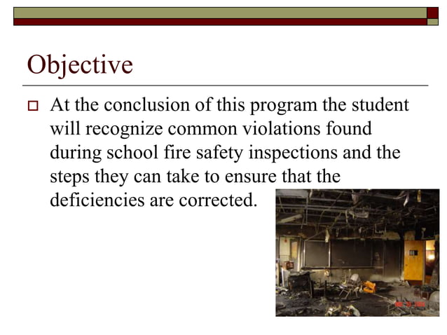 School Fire Safety Inspections | PDF | Home Security | Home & Garden