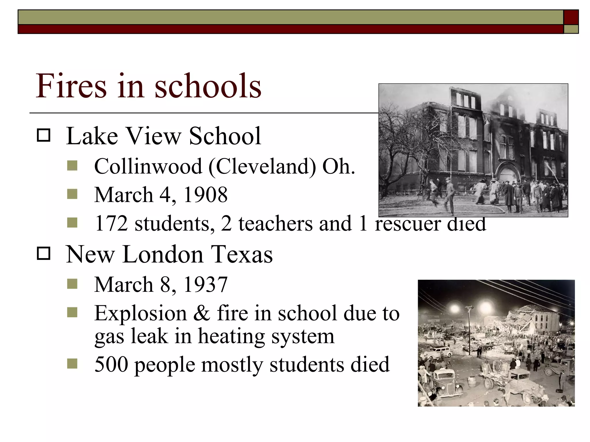 School Fire Safety Inspections | PPT