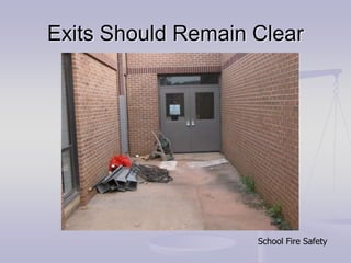 School fire safety presentation | PPT