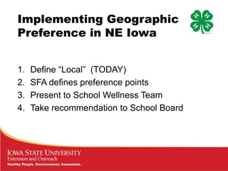 School food procurement | PPT