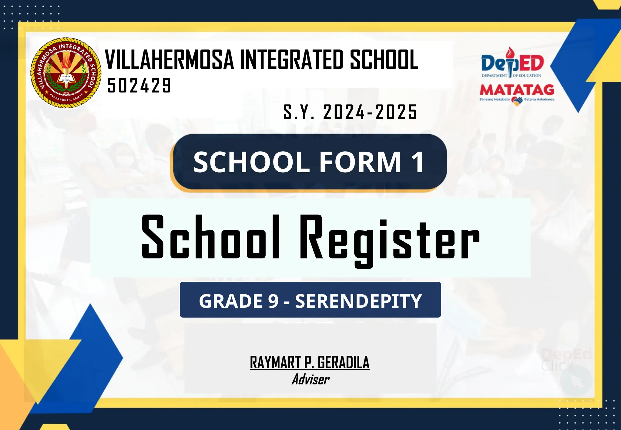 SCHOOL FORMs Cover for school forms.pptx