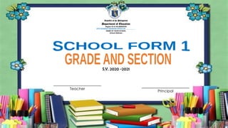 school form front page label of folders.pptx