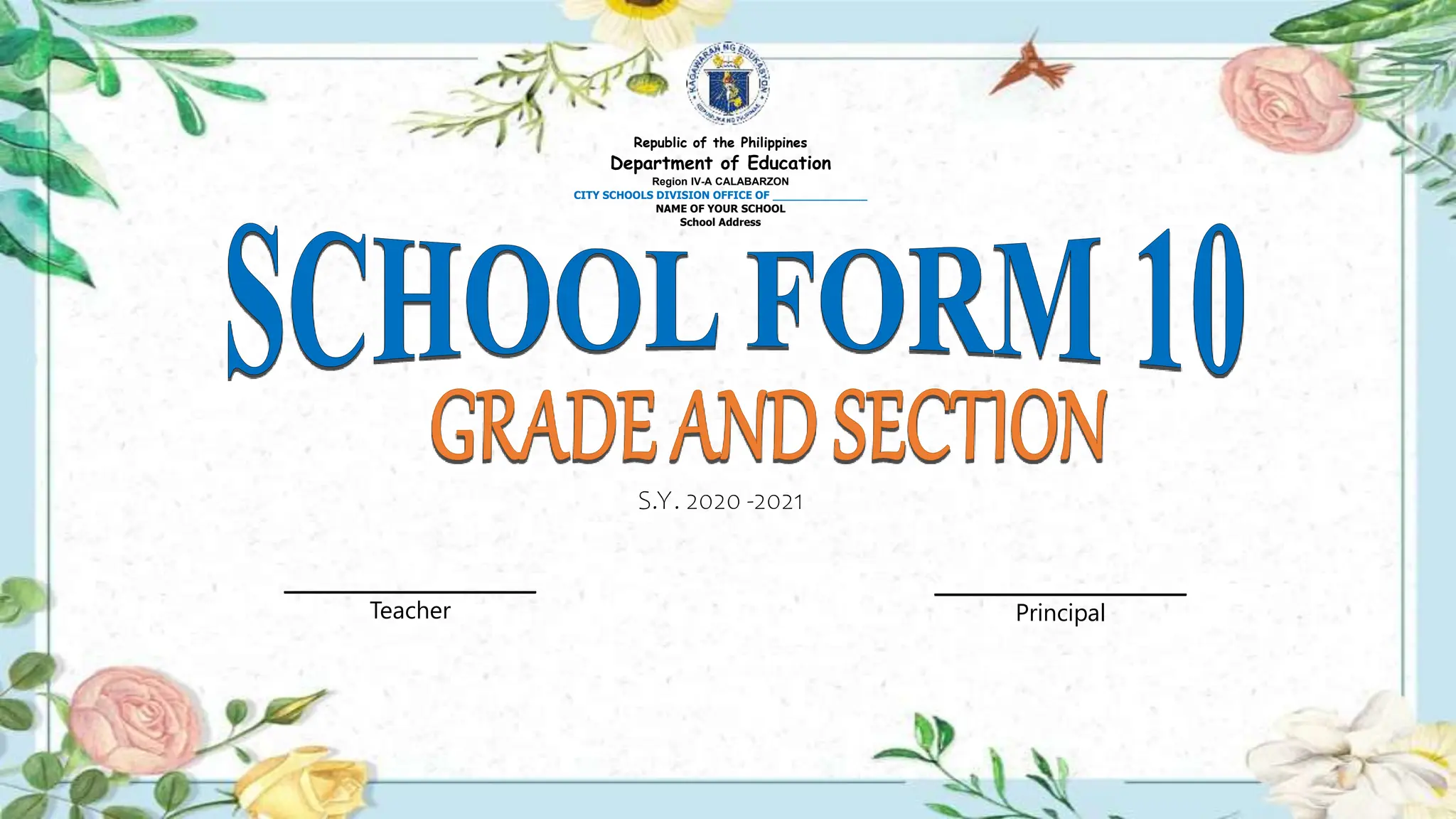 school form front page (1).pptx............. | PPTX