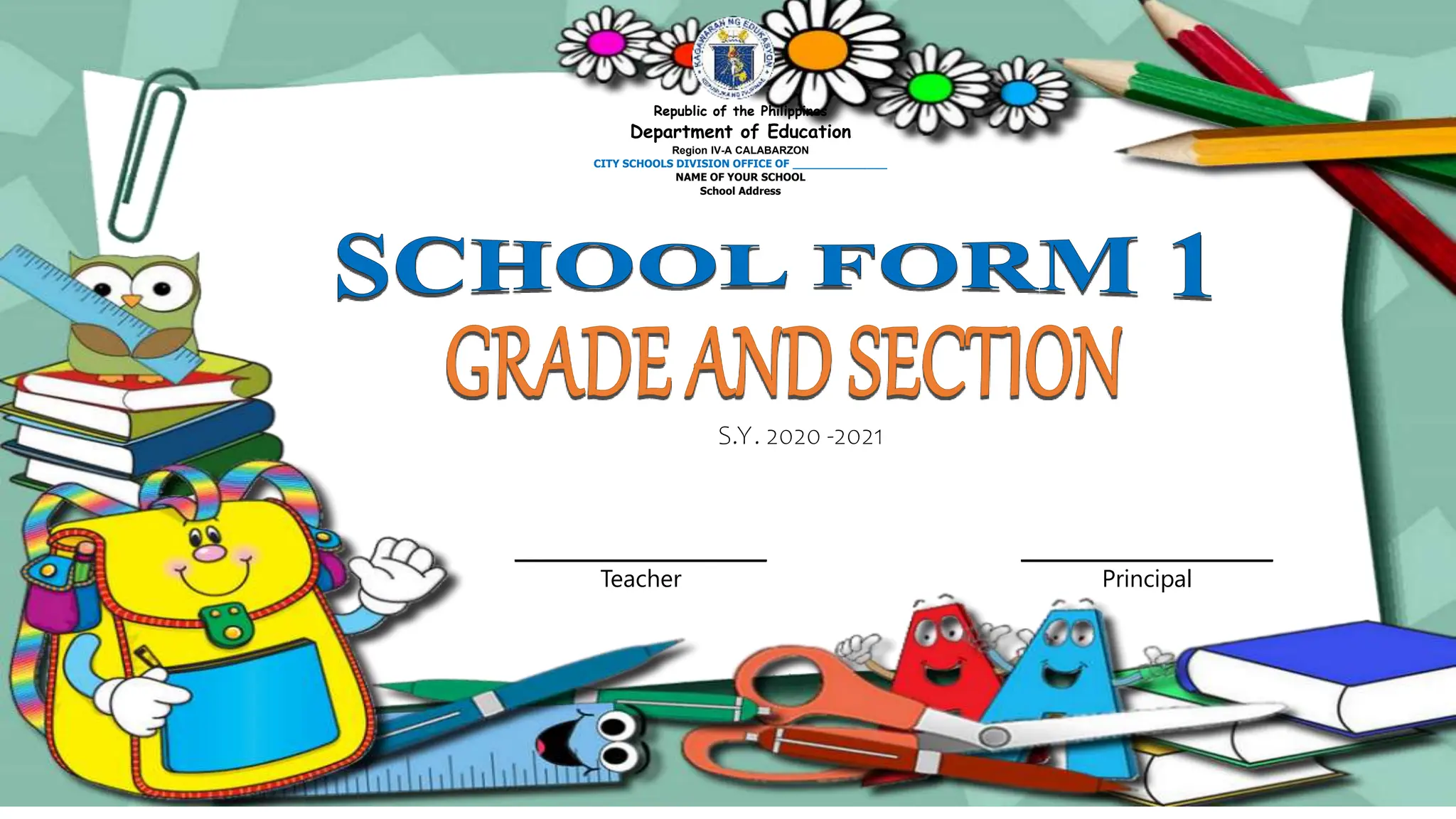 school form front page (1).pptx............. | PPTX | Education