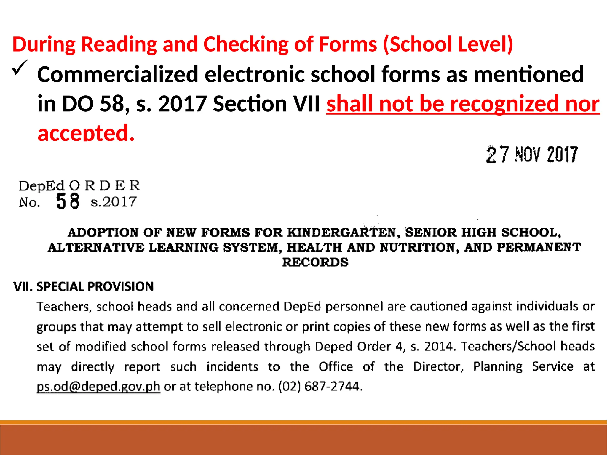 School Forms Checking and Guidelines 2024-2025.pptx