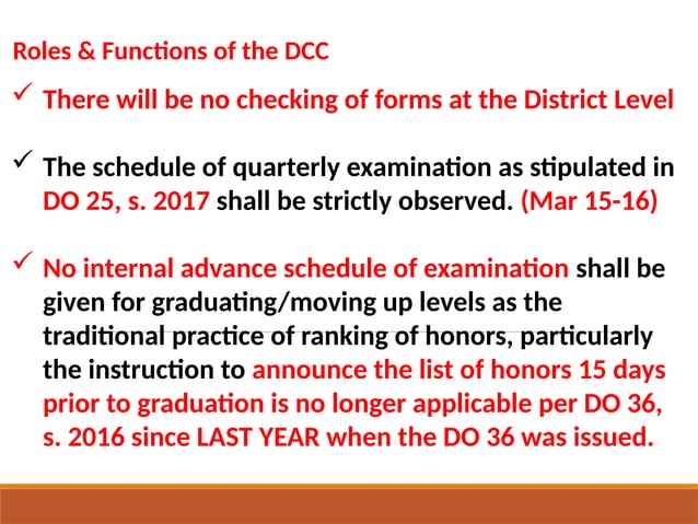 School Forms Checking and Guidelines 2024-2025.pptx | Educational ...