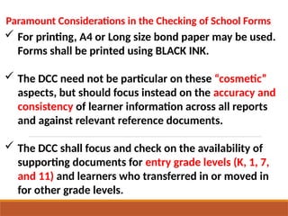 School Forms Checking and Guidelines 2024-2025.pptx