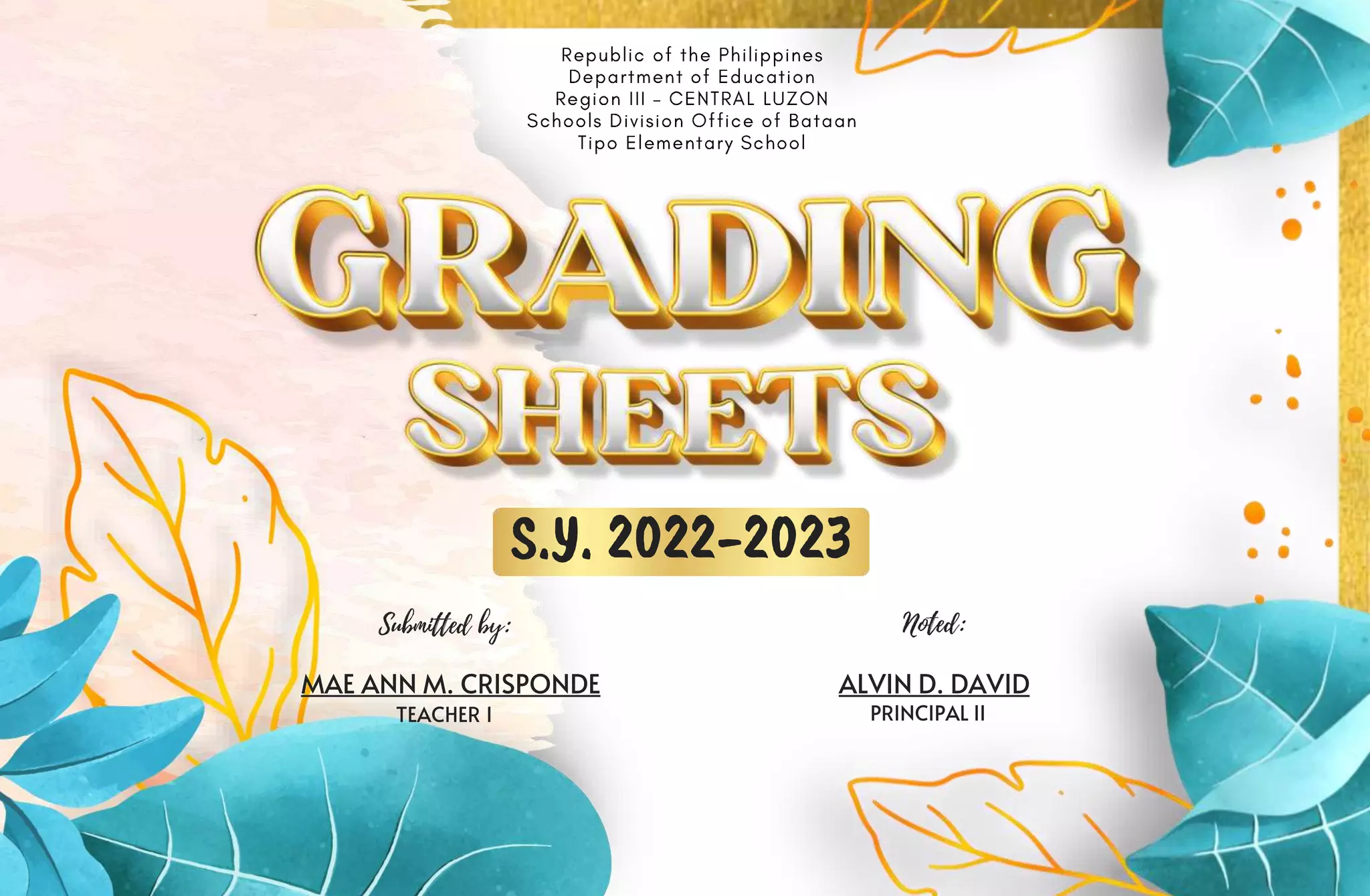 school forms cover - green.pptx