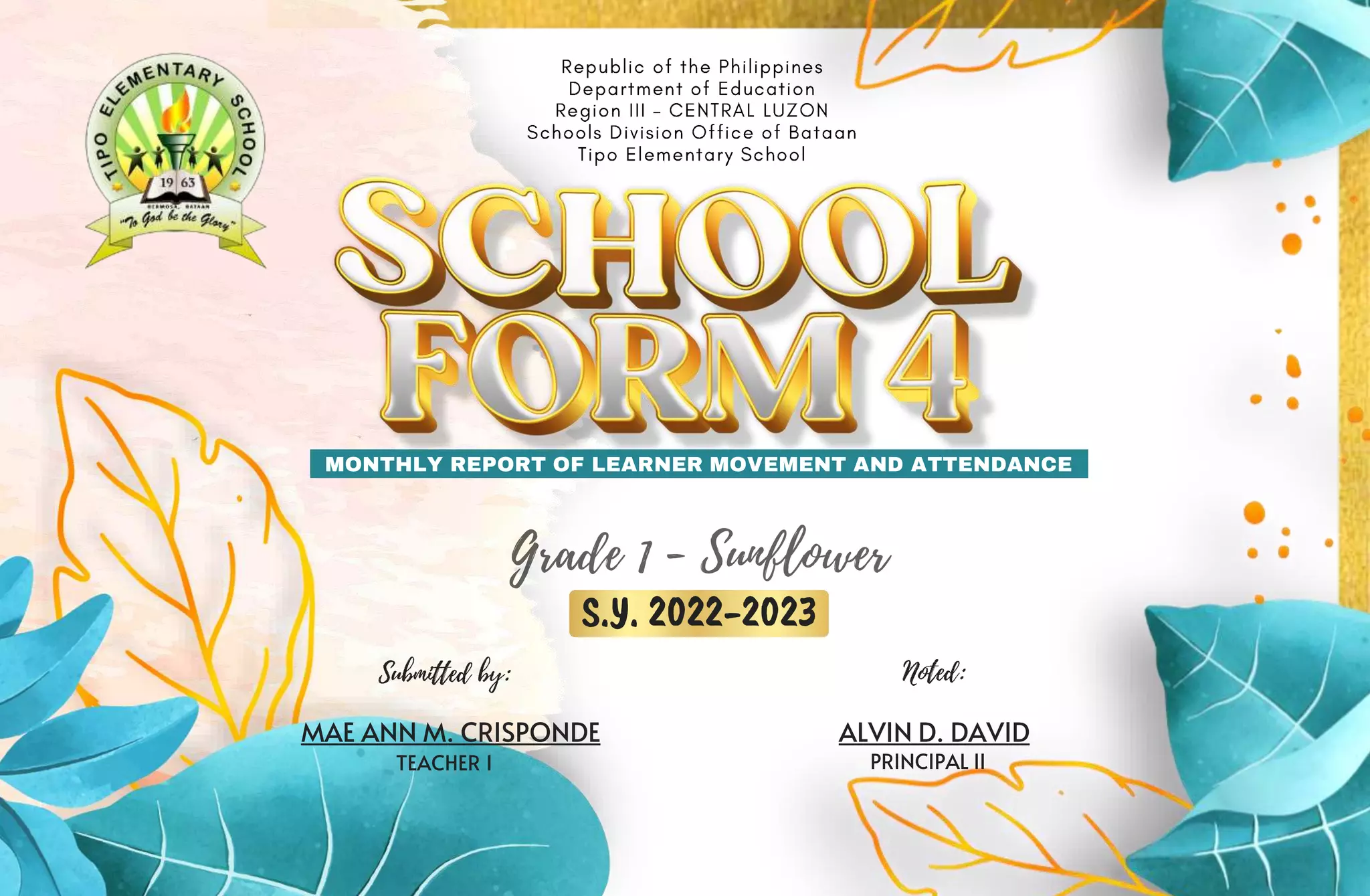 school forms cover - green.pptx