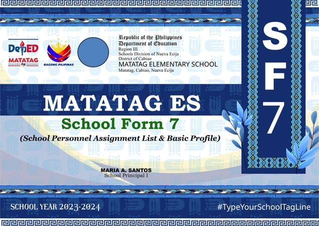 SCHOOL FORMS COVER - LANDSCAPE - BLUE.pptx