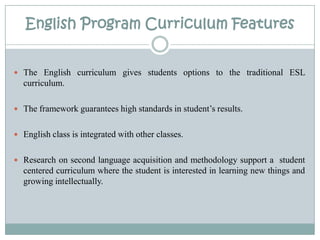 School framework presentation | PPTX
