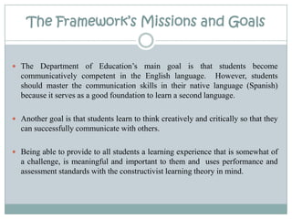 School framework presentation | PPTX