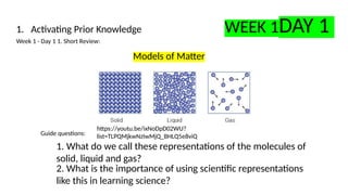 SCHOOL_G7SCIENCE Q1-WEEK 1. THE DIFFERENT STATES OF MATTER | PPTX