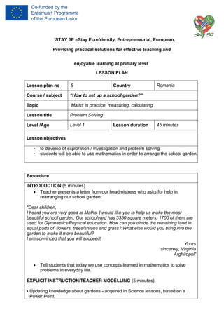 School garden lesson plans' book | PDF
