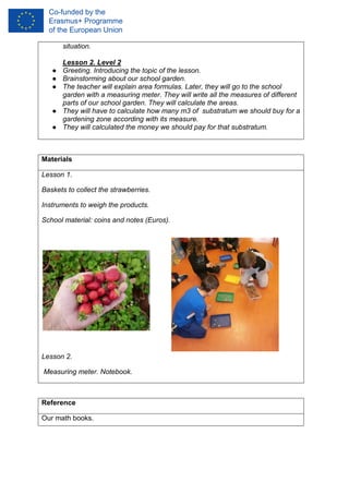 School garden lesson plans' book | PDF