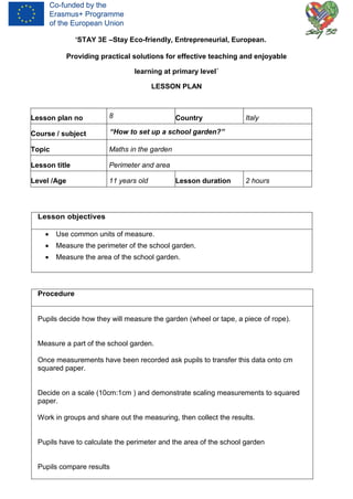 School garden lesson plans' book | PDF