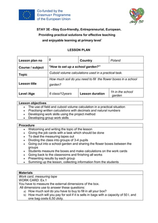 School garden lesson plans' book | PDF