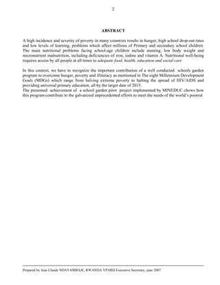 School garden in Rwanda | PDF