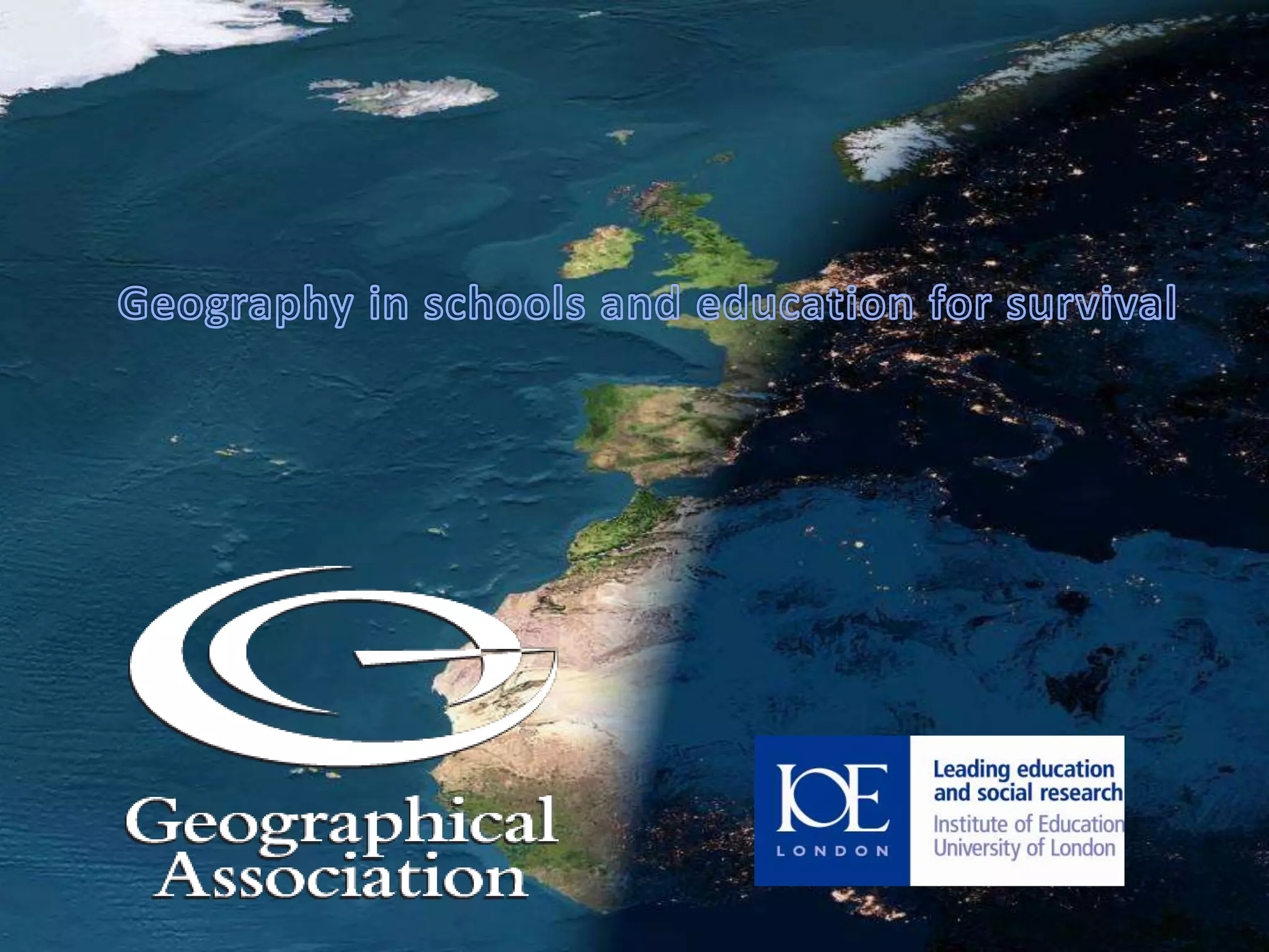 School geography and survival | PPT