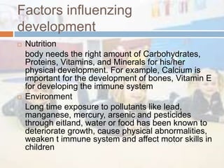 School going children physical development | PPT