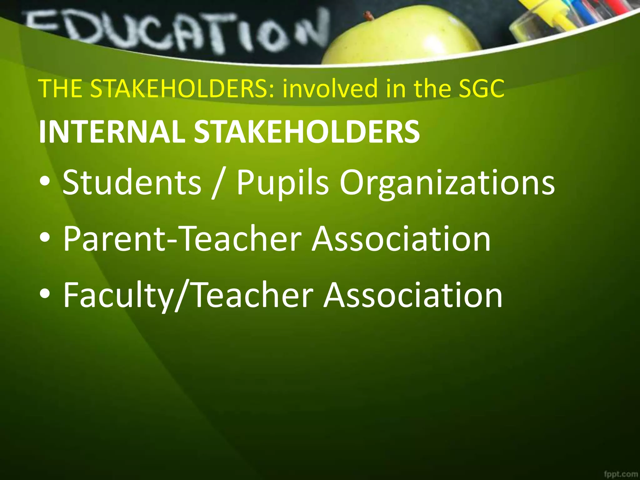 DepEd School Governing Council (SGC) Orientation | PPTX | Professional ...