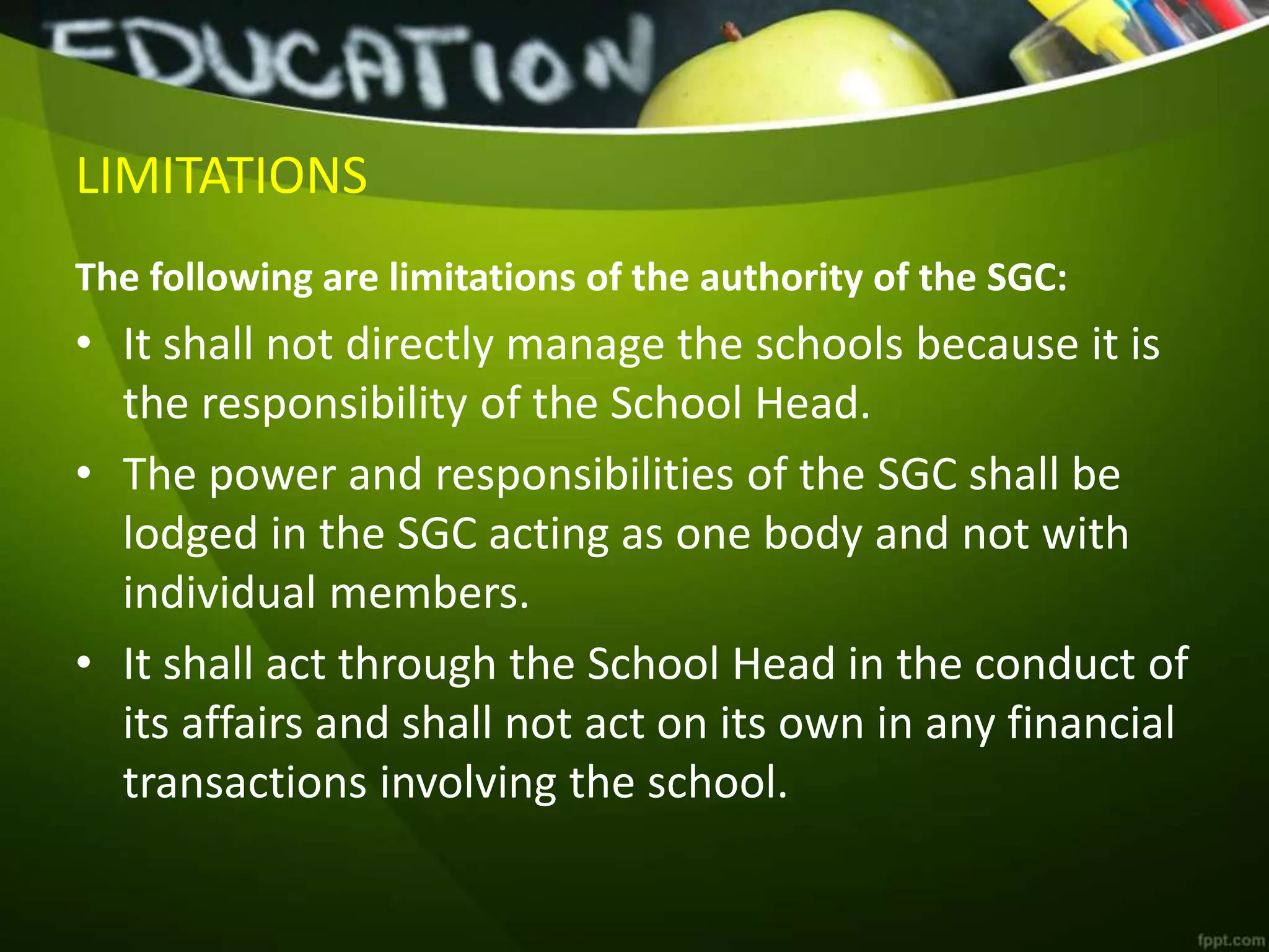 DepEd School Governing Council (SGC) Orientation | PPTX
