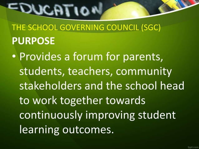 DepEd School Governing Council (SGC) Orientation | PPTX | Professional ...