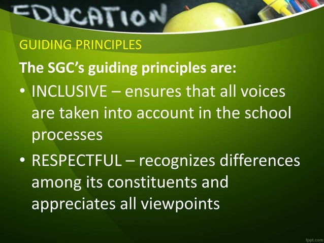 DepEd School Governing Council (SGC) Orientation | PPTX | Professional ...