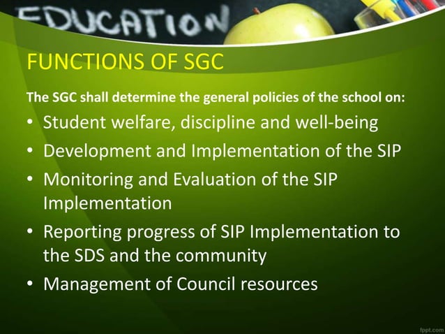 DepEd School Governing Council (SGC) Orientation | PPTX | Professional School | Postgraduate ...