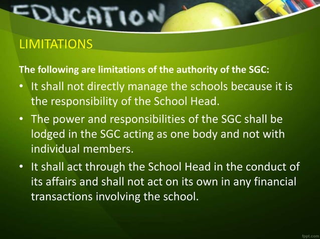 DepEd School Governing Council (SGC) Orientation | PPTX | Professional ...