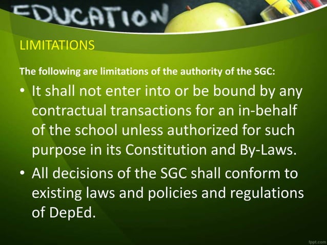 DepEd School Governing Council (SGC) Orientation | PPTX | Professional ...