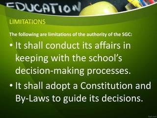 DepEd School Governing Council (SGC) Orientation | PPTX