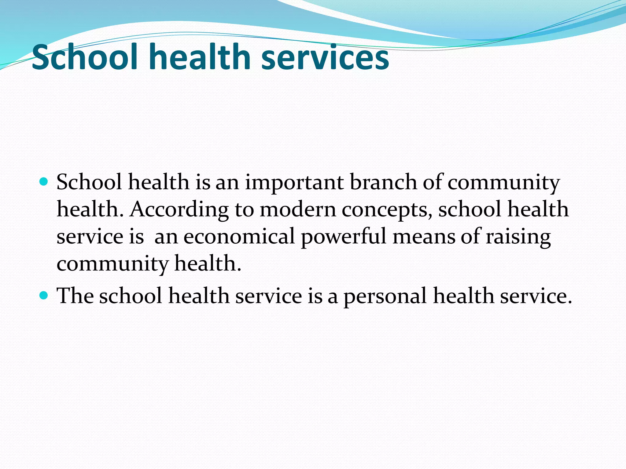 School health | PPT