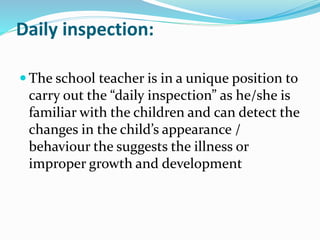 School health | PPT