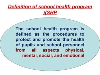 School health | PPT