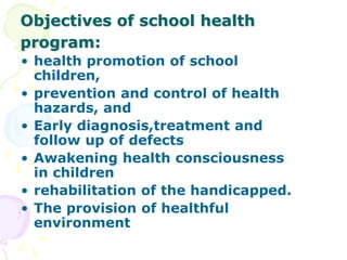 School health | PPT | Medical Tests | Medical Health