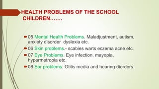 School health program in India in english | PPTX