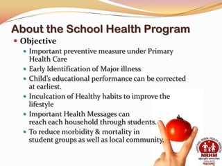 School health presentation | PPT