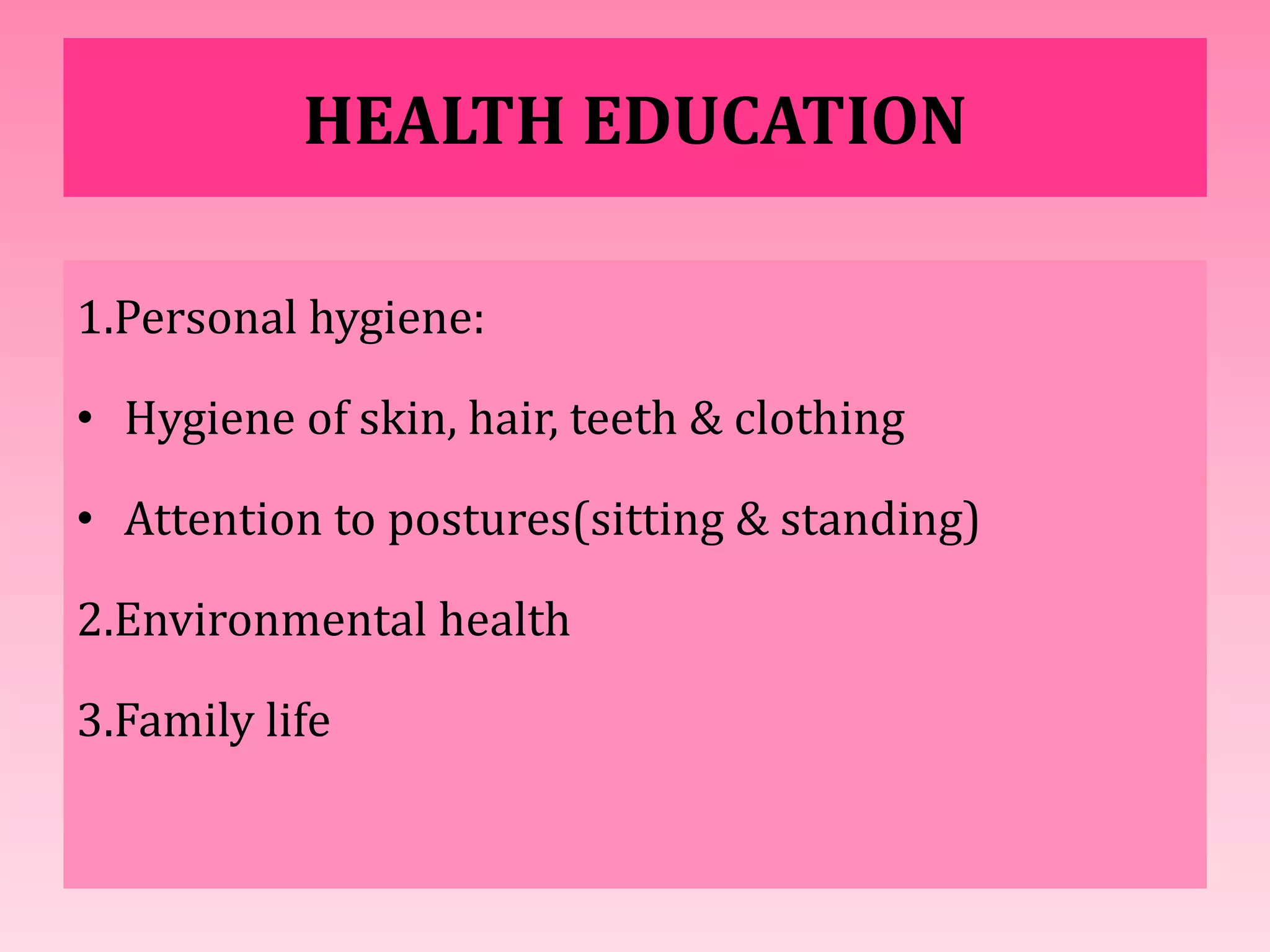 School health program | PPTX