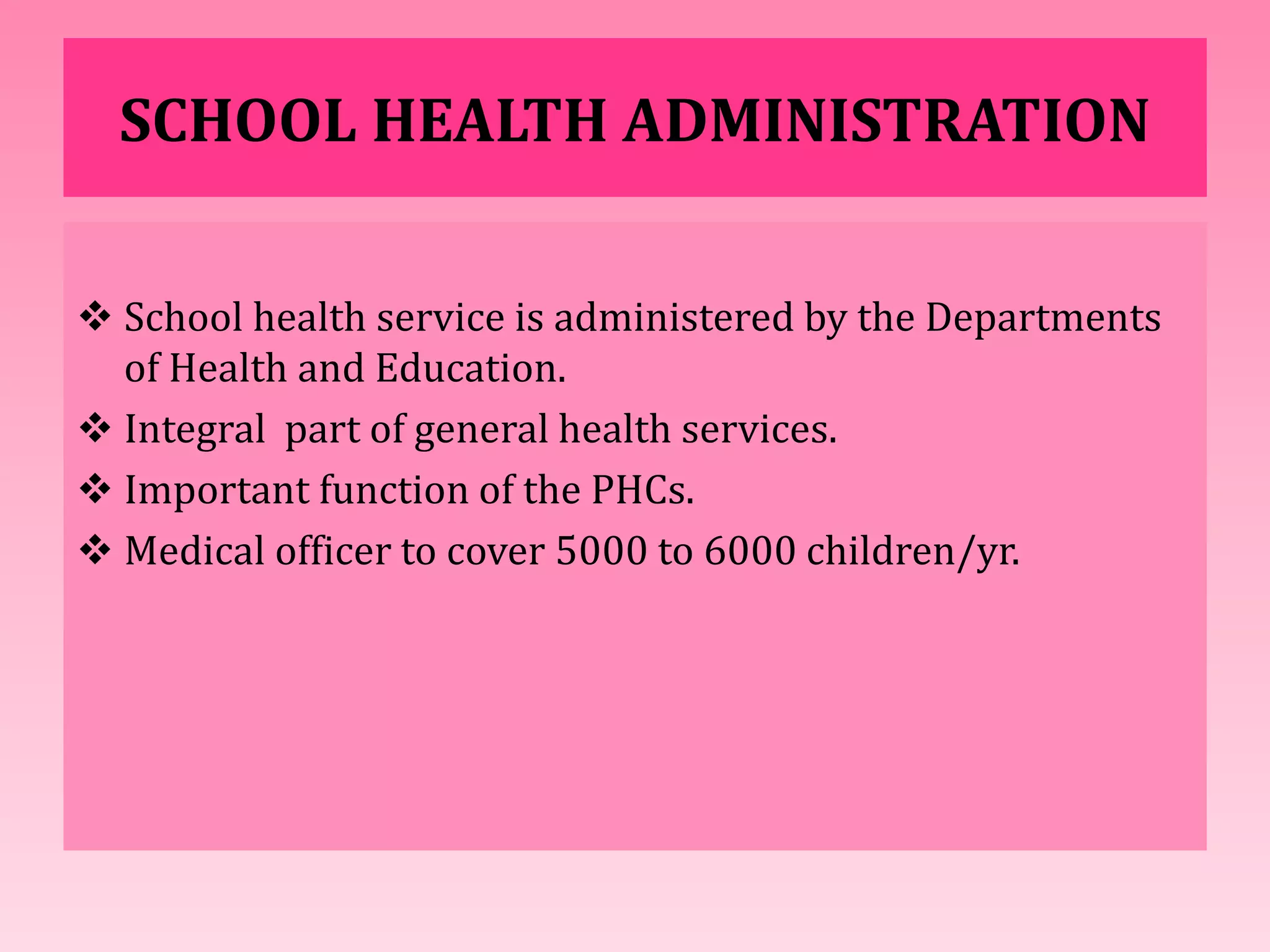 School health program | PPTX