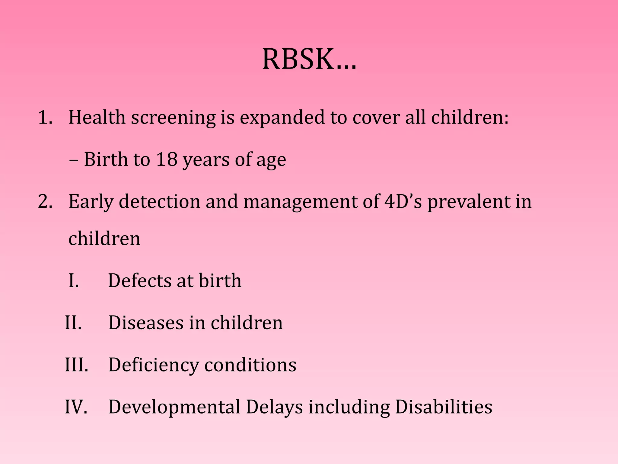 School health program | PPTX