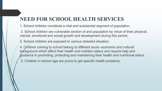 School health service and school health record | PPTX | Children\'s ...
