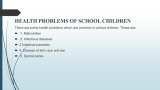 School health service and school health record | PPTX