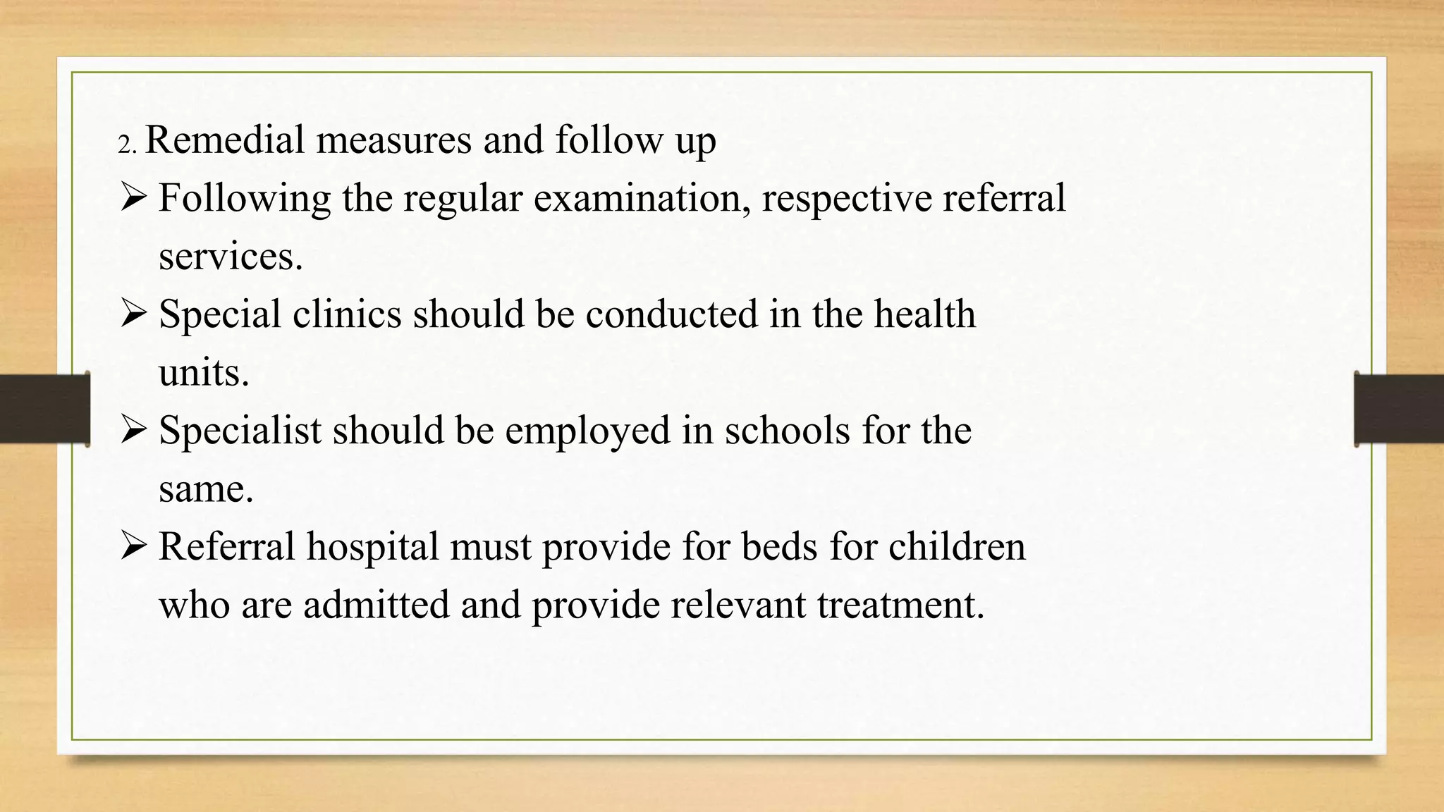 School health service ppt | PPTX