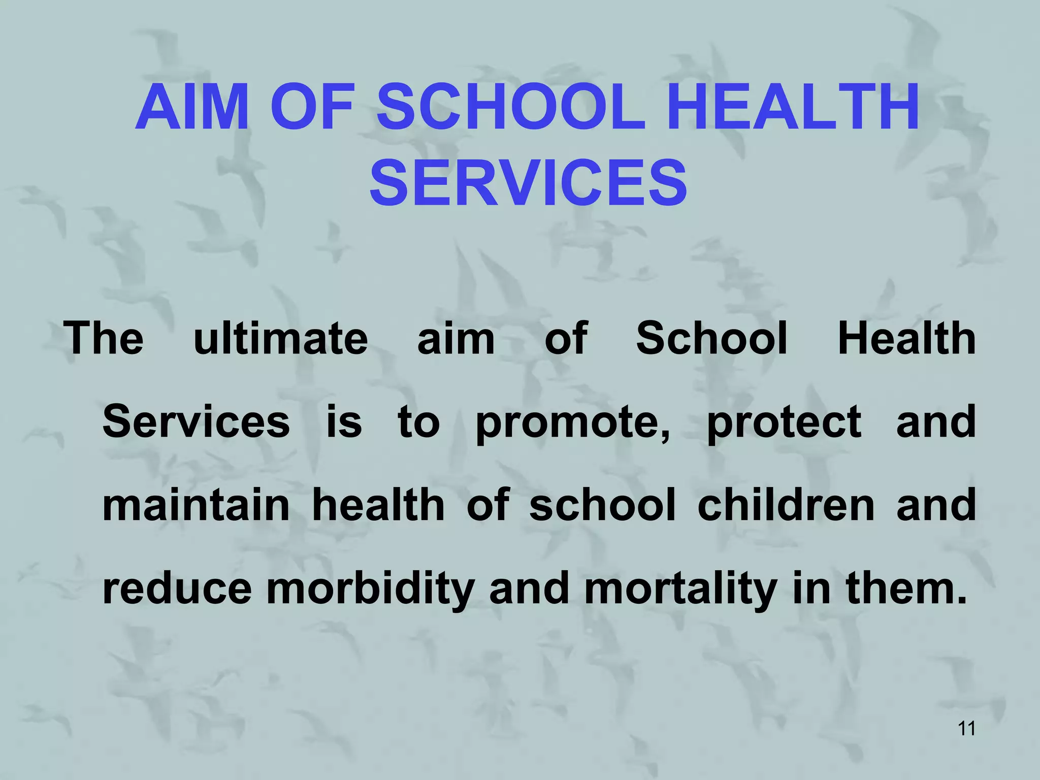 School health services | PPTX